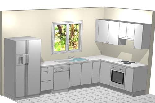 Budget kitchen renovation | Basic package design options